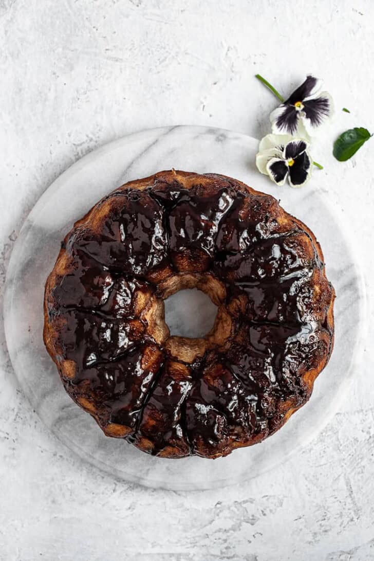 Homemade Chocolate Monkey Bread - Sandra Valvassori