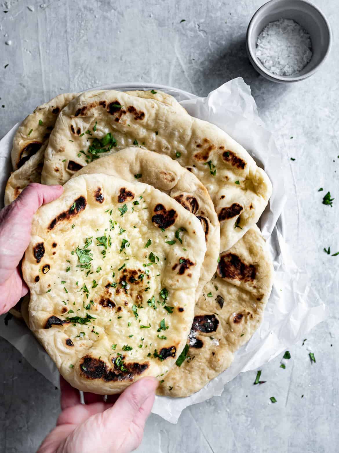 Homemade Naan Recipe - Sandra Valvassori