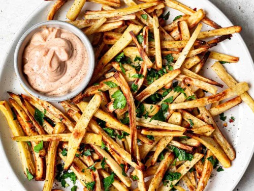 Parsley Root Fries