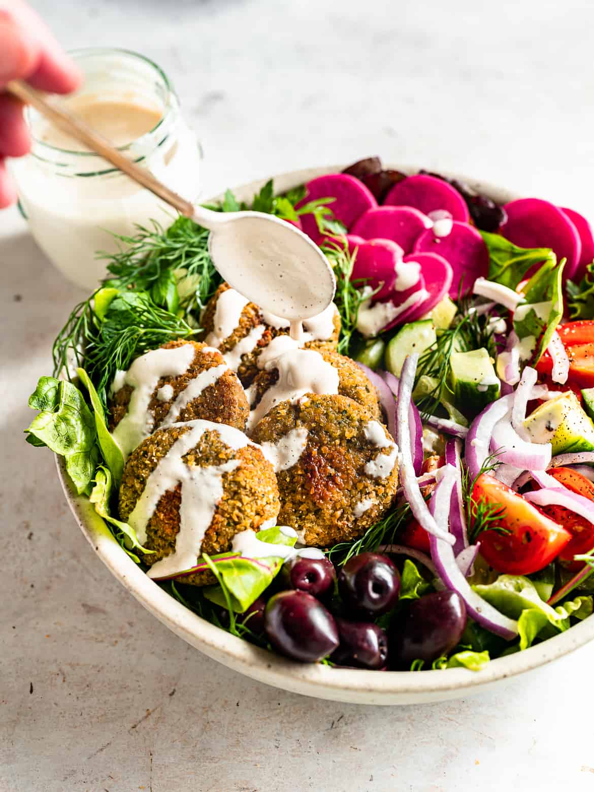 Homemade Baked Falafel Recipe - Sandra Valvassori
