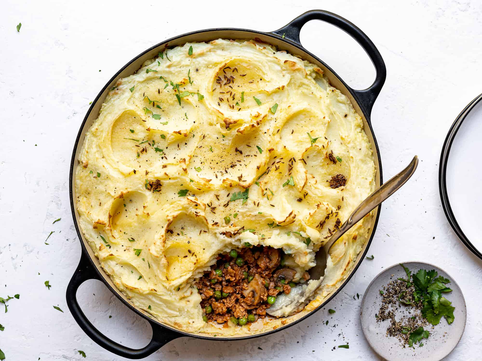 Indian-Spiced Shepherd's Pie - Sandra Valvassori