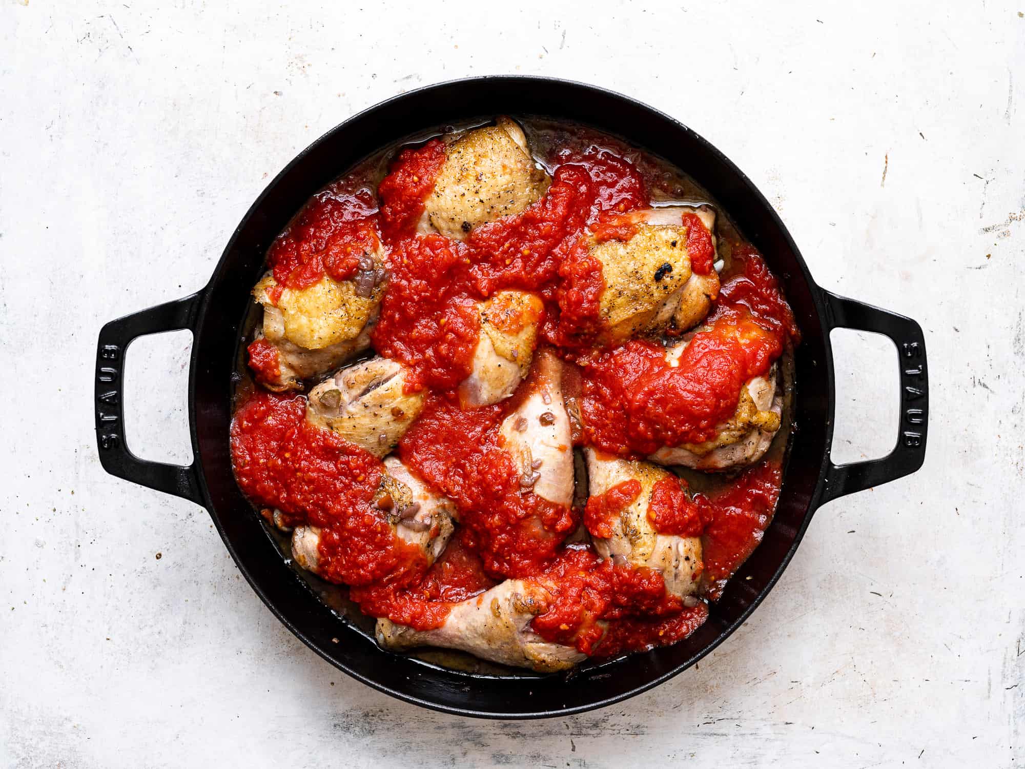 Chicken Cacciatore - Sandra Valvassori