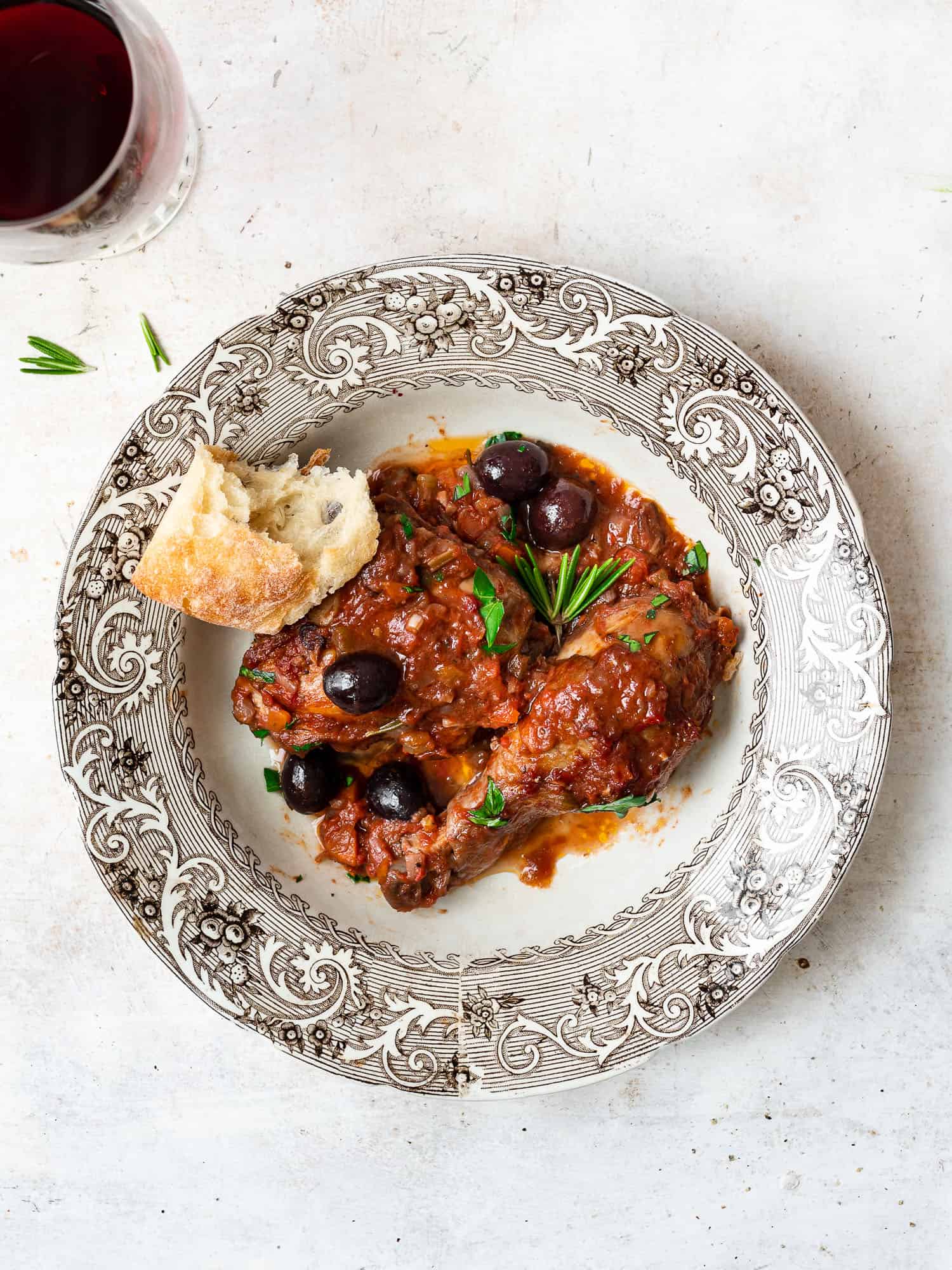 Chicken Cacciatore - Sandra Valvassori