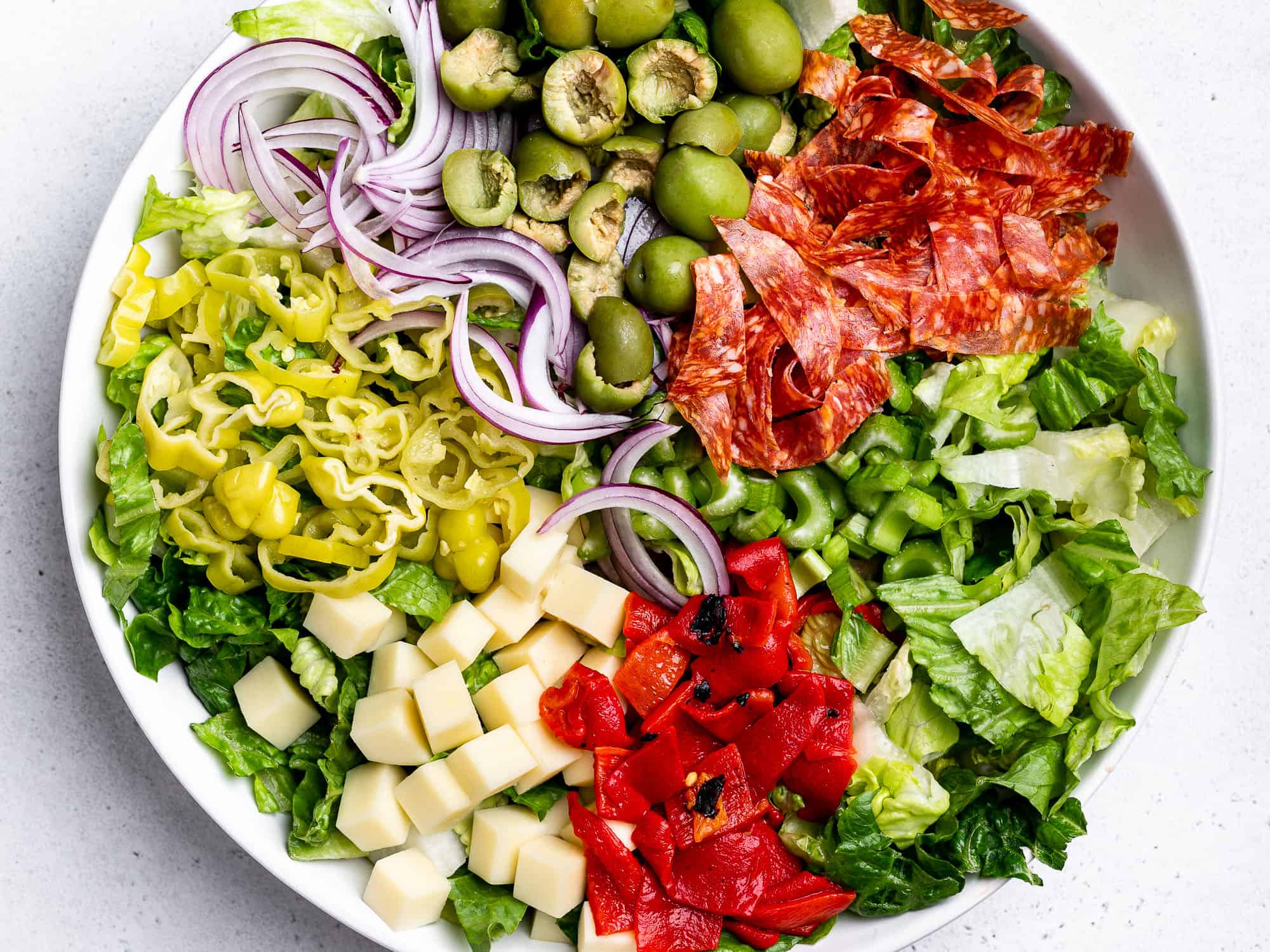 Italian Salad Recipe - Sandra Valvassori