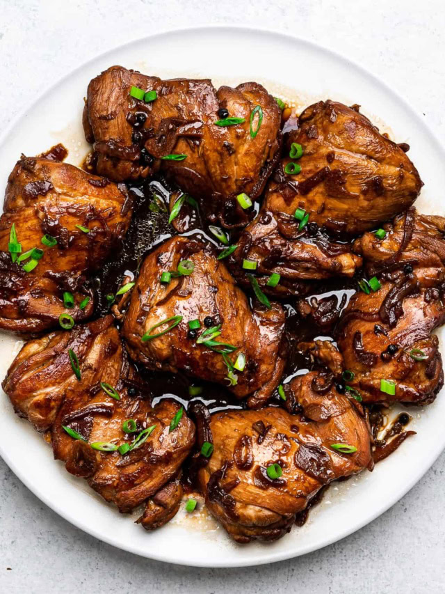 Filipino Chicken Adobo - Sandra Valvassori