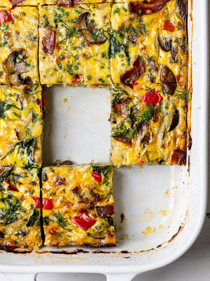 Easy Breakfast Casserole - Sandra Valvassori
