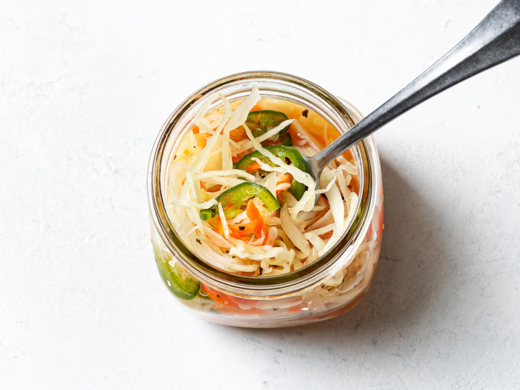 Quick Curtido (Salvadoran Cabbage Slaw) - Sandra Valvassori