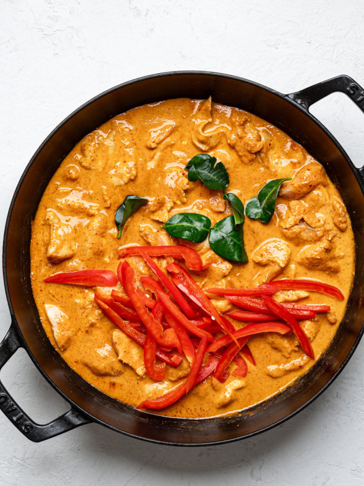 Panang Chicken Curry - Sandra Valvassori
