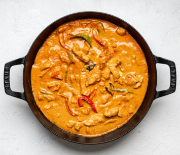 Panang Chicken Curry - Sandra Valvassori