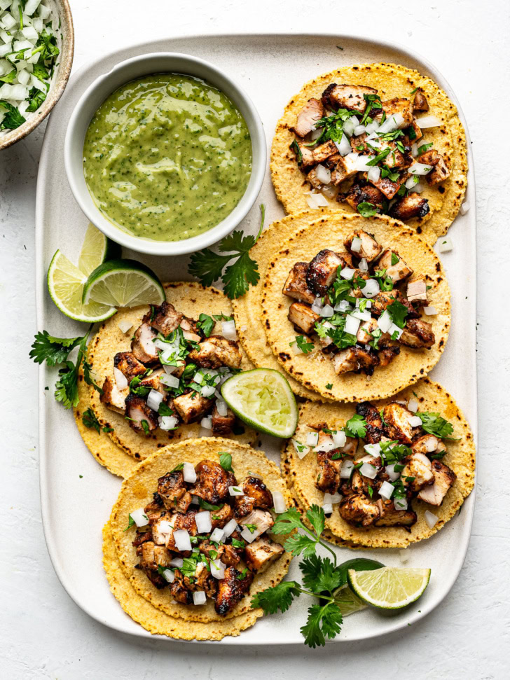 Chicken Street Tacos - Sandra Valvassori
