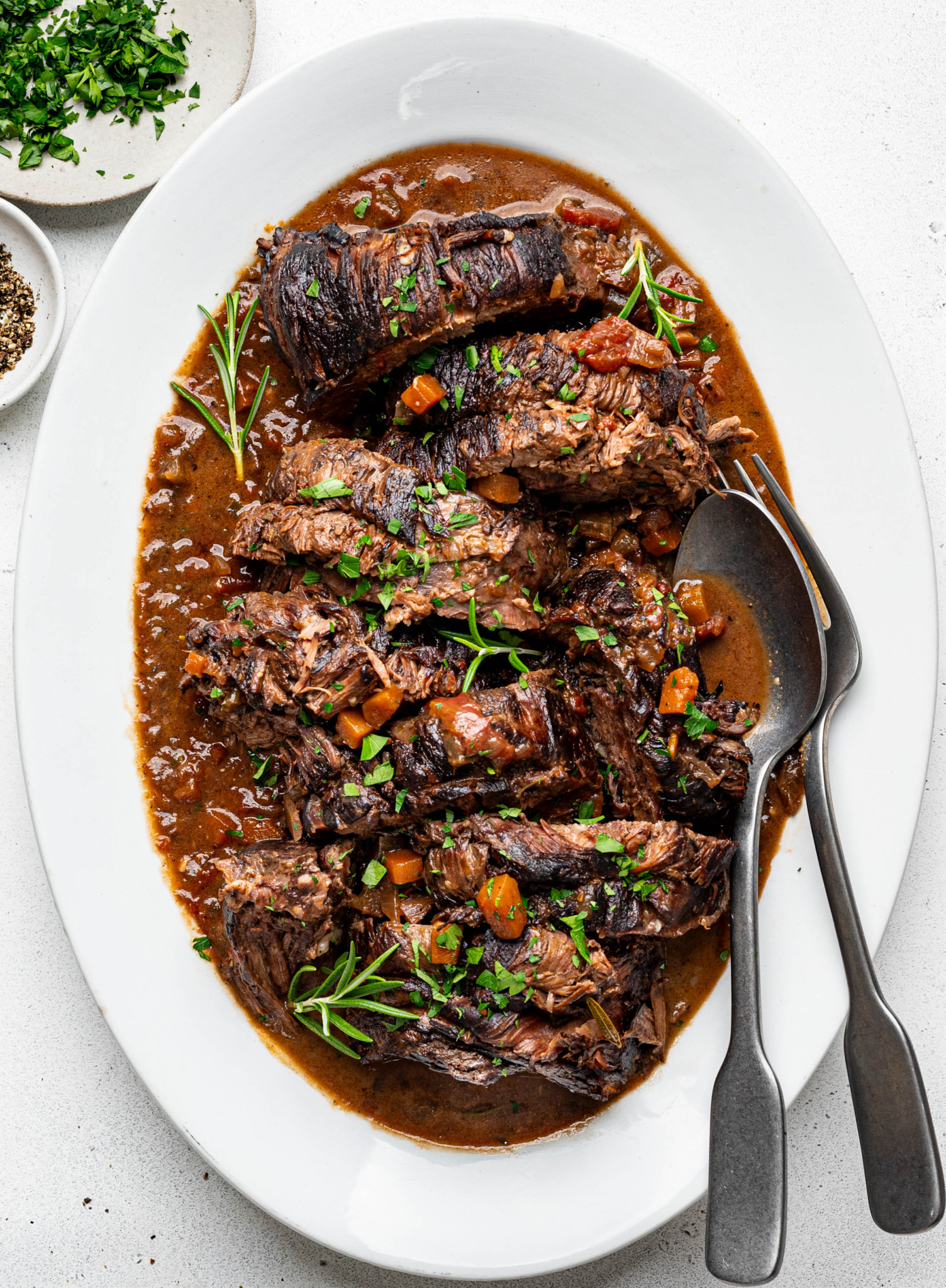 Stracotto Di Manzo (Italian Pot Roast) - Sandra Valvassori